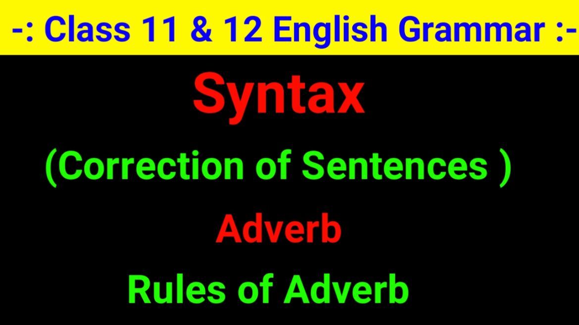 Adverb Adverb